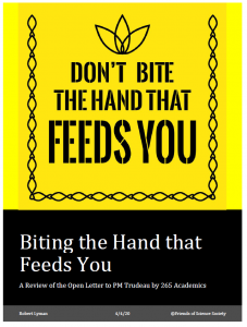 Biting the Hand that Feeds You | Friends of Science