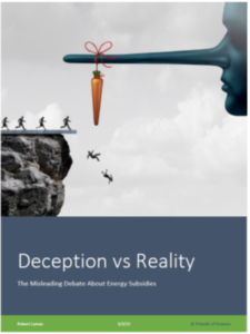 Deception vs Reality: The Misleading Debate About Energy “Subsidies ...