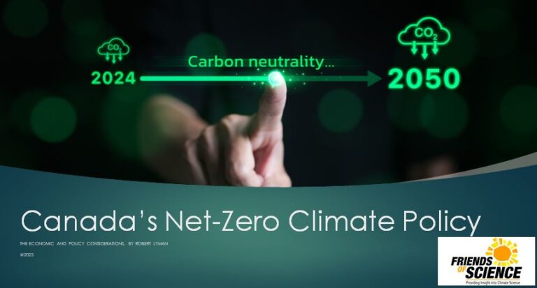 Canada’s Net Zero Policies | Friends of Science